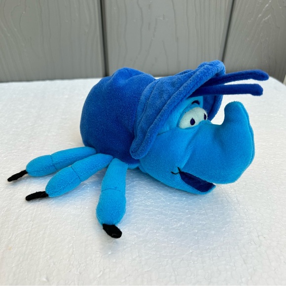 Disney | Toys | Vintage Disney Pixar A Bugs Life Dim Beetle 7 Plush ...
